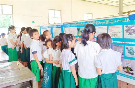 ပိုင်ကျုံမြို့ အ မ က‌ နို့ထို့ခေးကျောင်း၌ အသိပညာပေး ဟောပြောပွဲ ကွင်းဆင