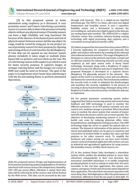 Comparative Study On Various System Based On Raspberry Pi Technology