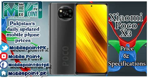 Xiaomi Poco X Price In Pakistan Mobile Point Latest Mobile Prices In Pakistan