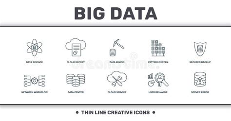 Data Center Icon Monochrome Style Design From Big Data Icon Collection Ui Pixel Perfect