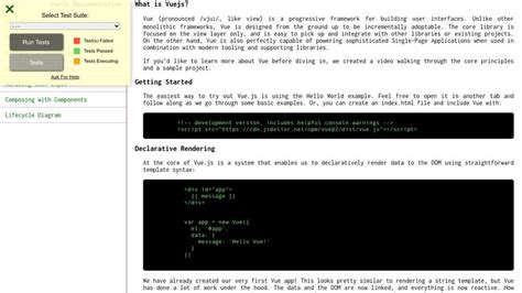 responsive web design projects technical documentation page