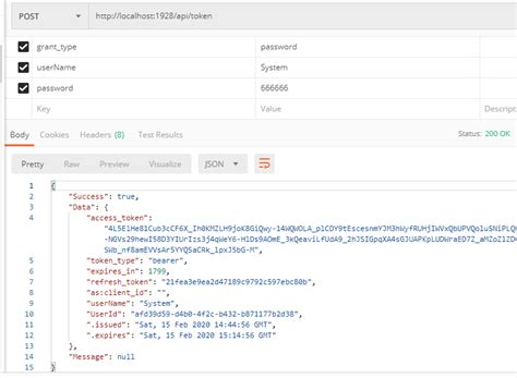 Aspnet Webapi Token Jwt Bearer 认证失败和成功返回自定义数据 Jsonnetcore Jwt 认证失败和成功返回自定义数据 Json Csdn博客