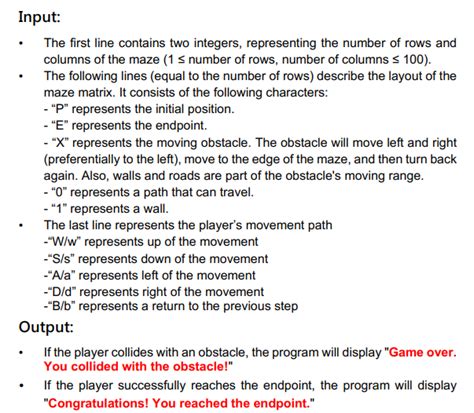 Solved 1 Maze Game This Is A Maze Game That You Have To