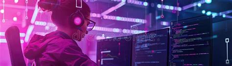 Devops Engineer Automating Software Deployment Pipelines Using Kubernetes Stock Illustration