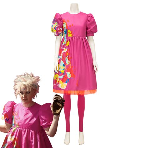 Barbie 2023 Film Kate Mckinnon Weird Barbie Doll Cosplay Costume Gcosplay