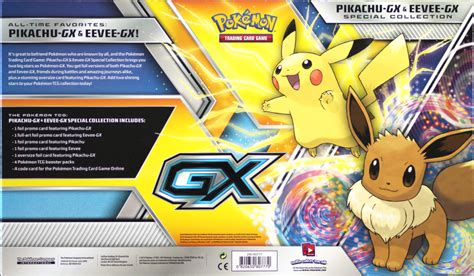 Pokemon Pikachu Gx And Eevee Gx Special Collection Box Pokefeens