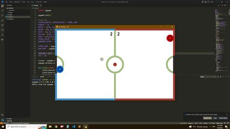 Github Fourhtyozair Hockey Air Hockey Coded In Pygame