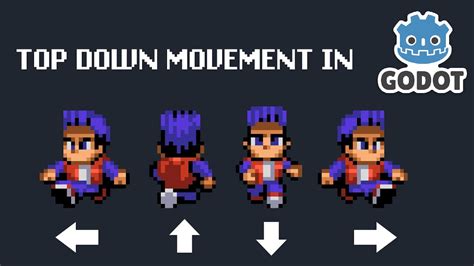 Top Down Movement In Godot Youtube