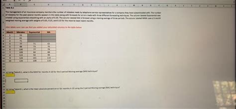 Solved Please Show How To Solve In Excel Please Show How Chegg