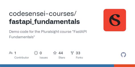 GitHub Codesensei Courses Fastapi Fundamentals Demo Code For The Pluralsight Course FastAPI