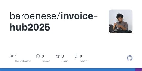 Github Baroeneseinvoice Hub2025