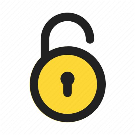 Unlocked Lock Padlock Locked Security Secure Ui Icon Download On Iconfinder