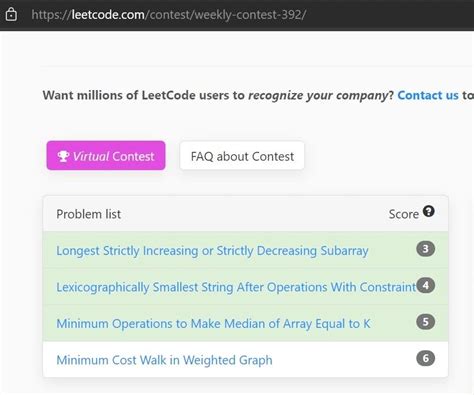 Mouli Dutta On Linkedin Leetcode Weeklycontest