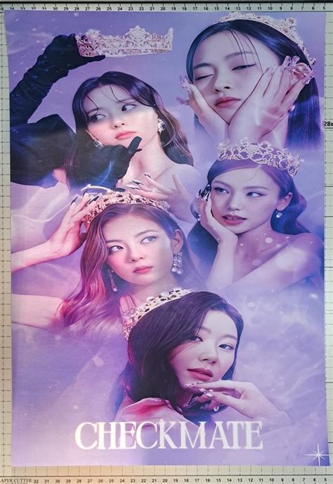 Постер Itzy итзу итзи а3 — ціна 60 грн у каталозі Постери Купити товари для дому та побуту за