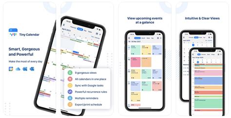 Tiny Calendar Mobile Marketing Reads