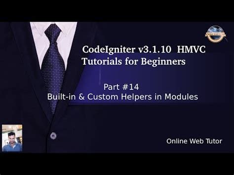 Learn Learn CodeIgniter V3 1 10 HMVC Tutorials For Beginner 14 Built In
