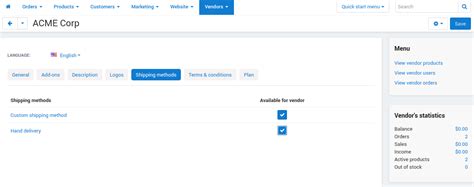 If A Manual Shipping Method Is Not Displayed — Cs Cart 418x Documentation