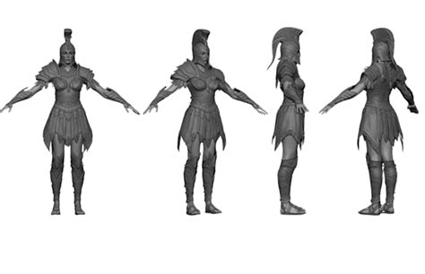 Sculpt 3d Realistic Character Modeling 3d Game Character Unreal Engine Model By Fragskrink Fiverr