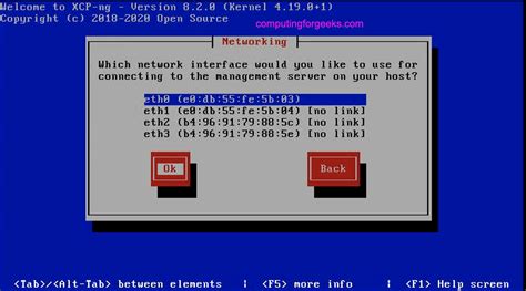 Install Xcp Ng 8 2 Virtualization Platform Step By Step With