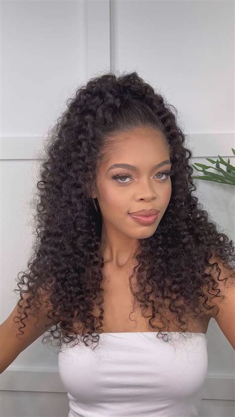 Seamless Clip Ins “jolie” Deep Curly Go Sleek The Hair Co