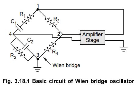 Wien Bridge Oscillator Using Op Working Principle Circuit Diagram Advantages Design