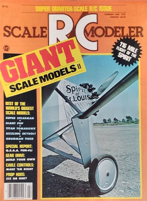 Scale R C Modeler Summer Best Of The World S Biggest Scal