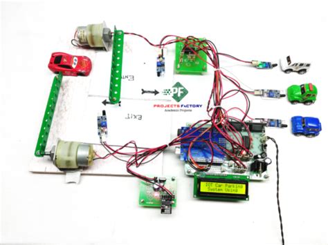 iot car parking system using arduino