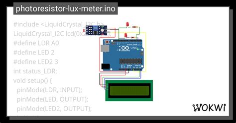 Photoresistor Lux O Wokwi Esp32 Stm32 Arduino Simulator