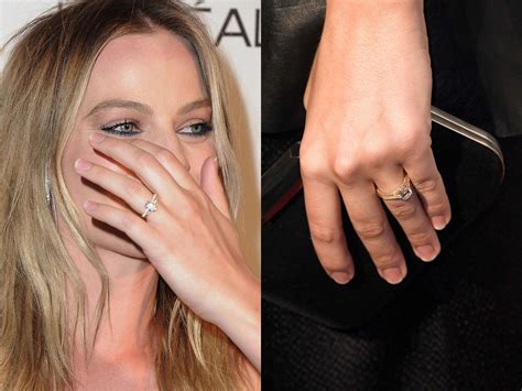 Margot Robbie Engagement Ring Engagement Rings