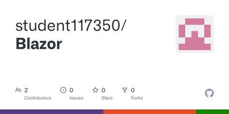 GitHub Student Blazor