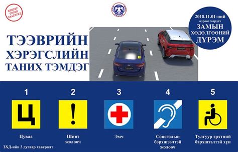 Замын хөдөлгөөний шинэчилсэн дүрэм