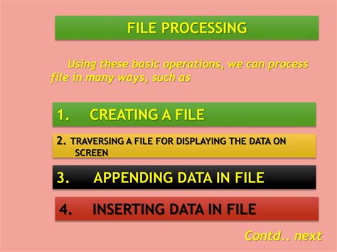 Data File Handling In Python Programming Ppt
