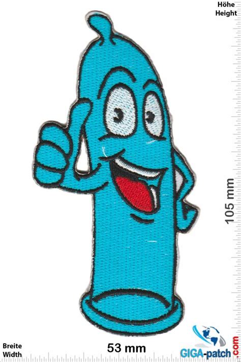Condom Patch Back Patches Patch Keychains Stickers Giga Biggest Patch Shop