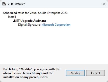 Install Net Upgrade Assistant Net Core Microsoft Learn