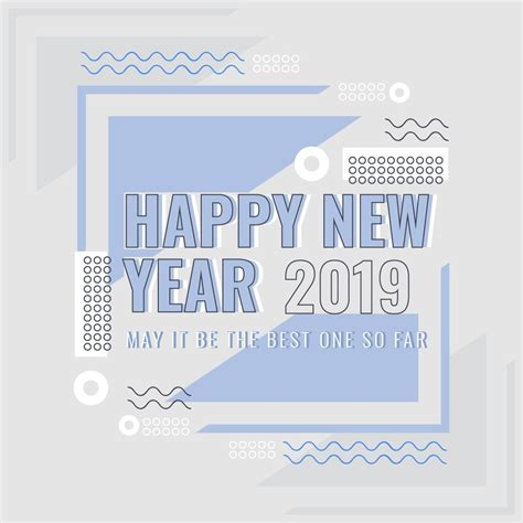 Vector Happy New Year Instagram Post Vector Art At Vecteezy