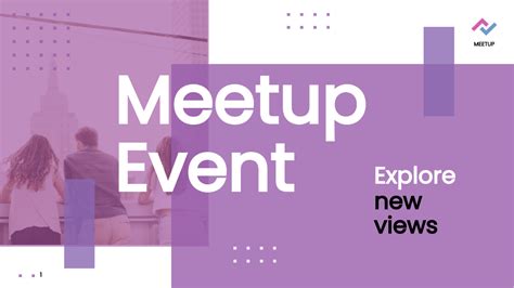 Free Meetup Event Presentation Template To Edit Online