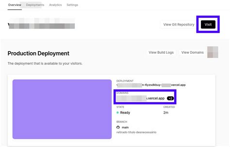 Como Fazer O Deploy De Uma Aplicação No Site Da Vercel