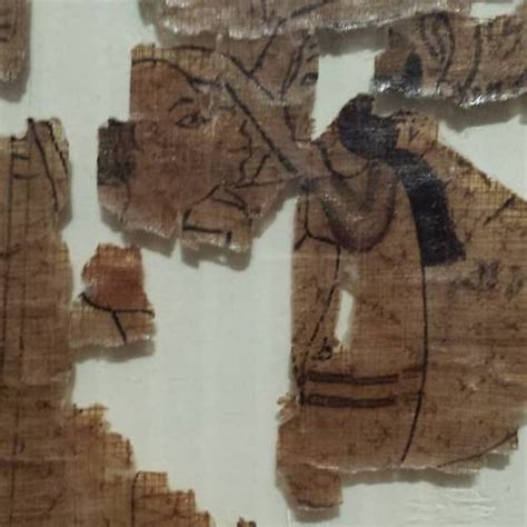 The Erotic Papyrus Of Turin The Image And Here Are A Reconstruction Of The Original