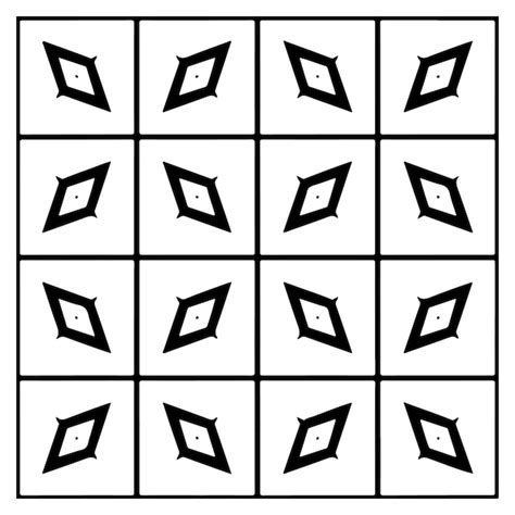 Premium Vector Geometric Vector Seamless Pattern On White Background