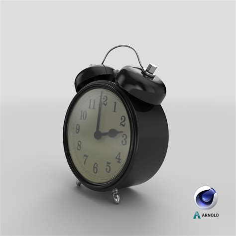 레트로 알람 시계 Pbr 3d 모델 19 Max Gltf Obj Ma Upk Unitypackage C4d Fbx Free3d