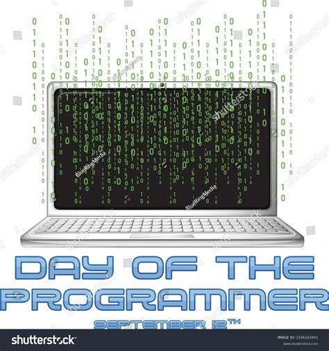 Day Programmer Poster Illustration Stock Vector Royalty Free