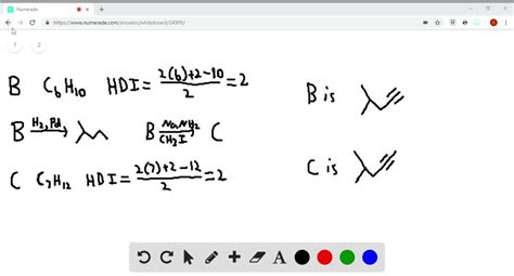 Solved Identify The Compounds B And C Compound B Has Molecular Formula C6h10 And Gives Ch3