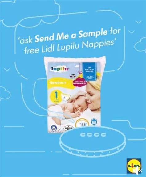 Free Sample Of Lidl Lupilu Newborn Nappies