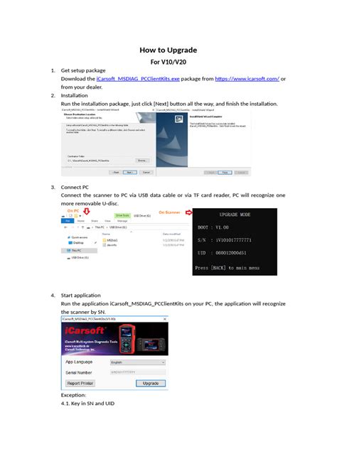 V1 0andv2 0 Updating Instructions Pdf