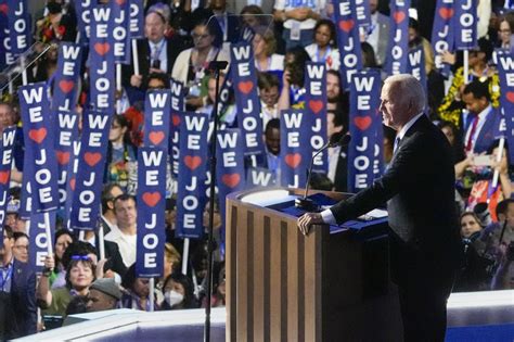 Democratic Convention Honors Joe Biden Who Calls Presidency Honor Of