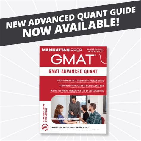 New Edition Of Gmat Advanced Quant Now Available