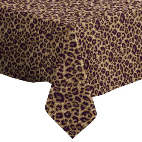 Leopard Cloth Tablecloth Etsy