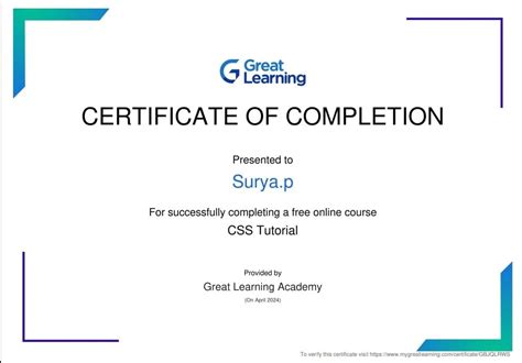 Surya P On Linkedin Learningneverstops Frontenddevelopment Css Greatlearning