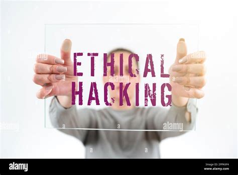 Conceptual Caption Ethical Hacking Business Showcase A Legal Attempt