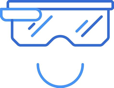 Smartglass Technology Icon With Blue Duotone Style Computing Diagram